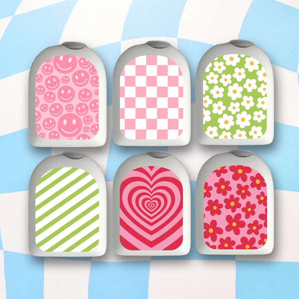 Trendy Omnipod Stickers - 6 Pack – Arttay Designs